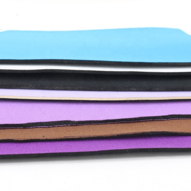1.5mm-25mm Laminated Neoprene Fabric Rubber Sheet Fireproof Self ...